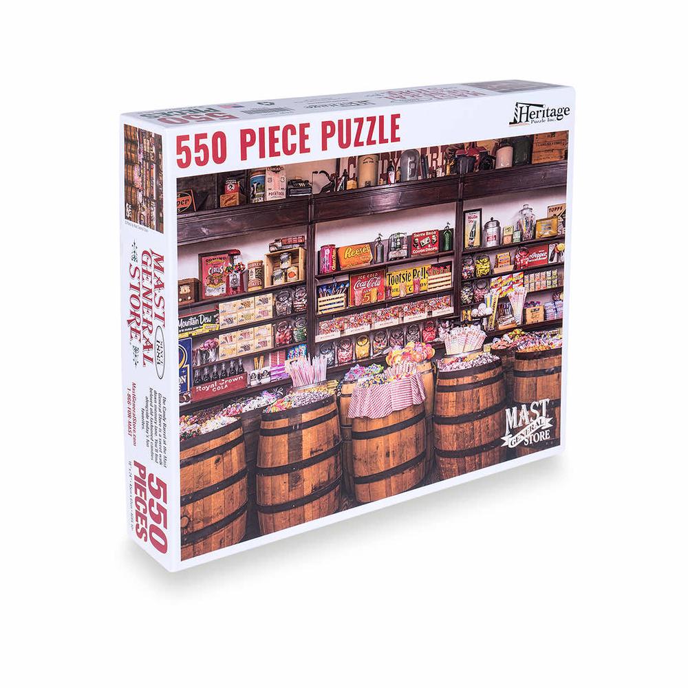 Mast General Store Candy Barrel Puzzle