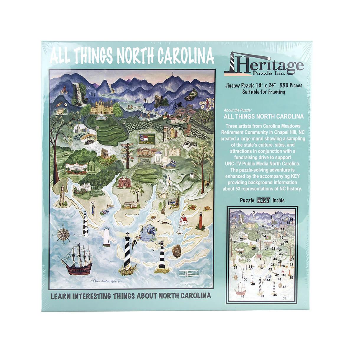 All Things North Carolina Puzzle