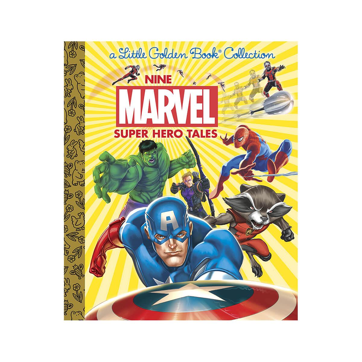 Nine Marvel Super Hero Tales Story Book
