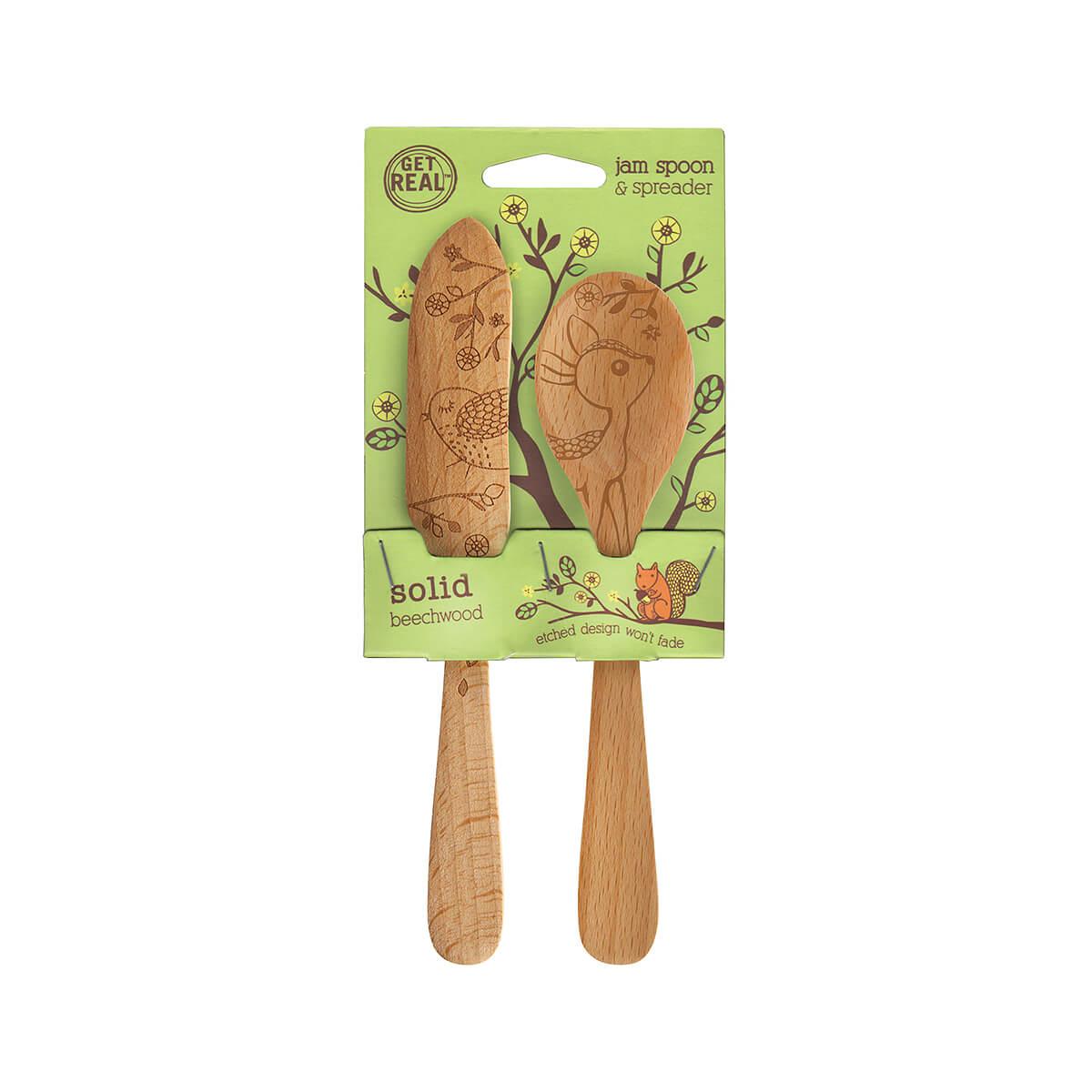Woodland Jam Spoon & Spreader Set