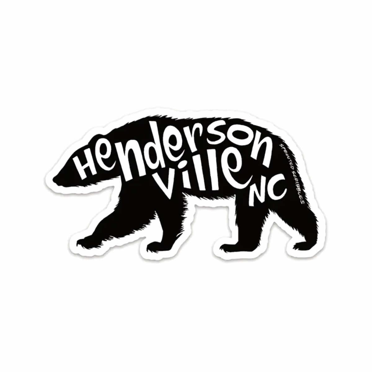Hendersonville Bear Sticker