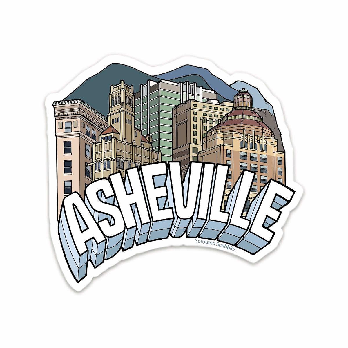 Asheville Historic Downtown Magnet