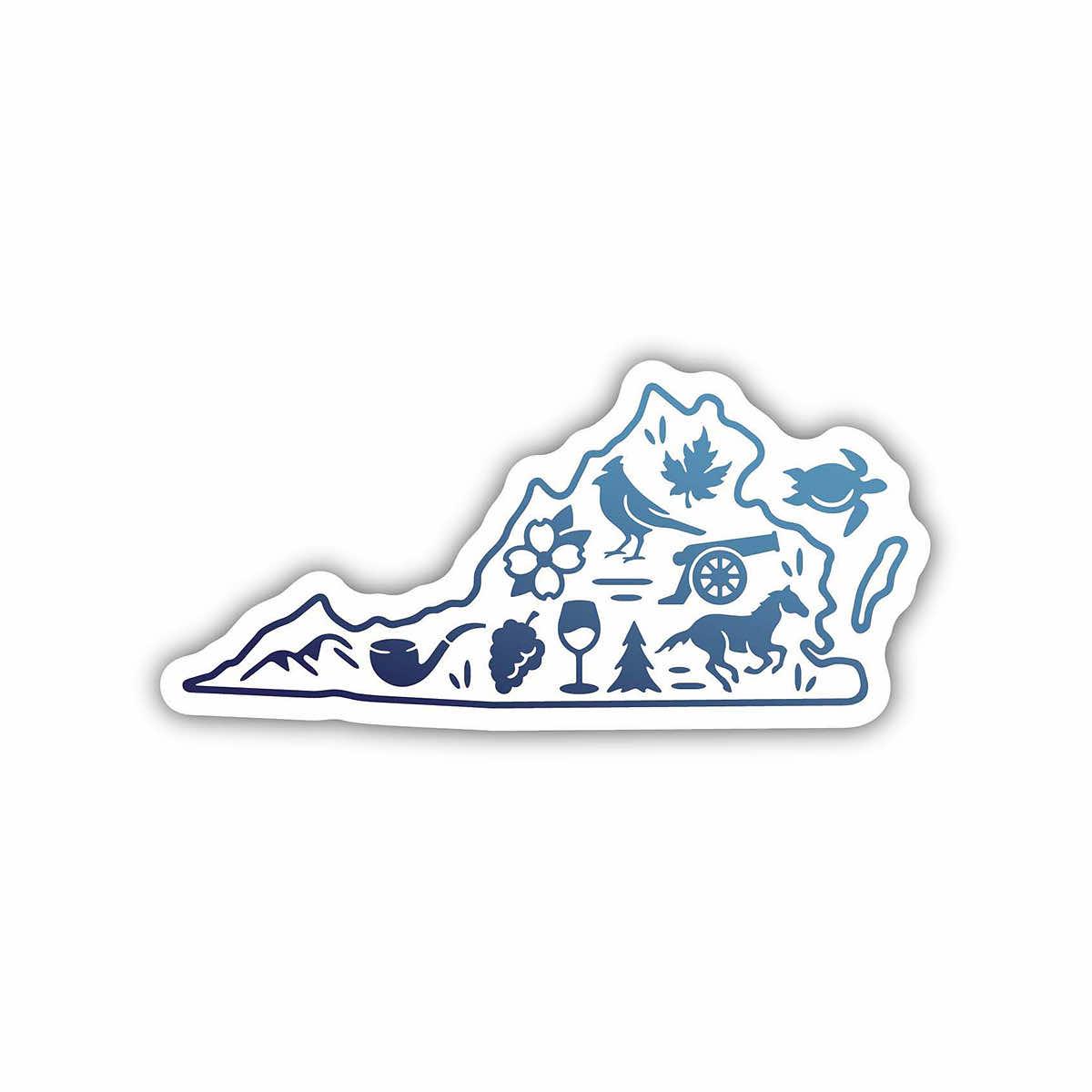 Explore Virginia Sticker