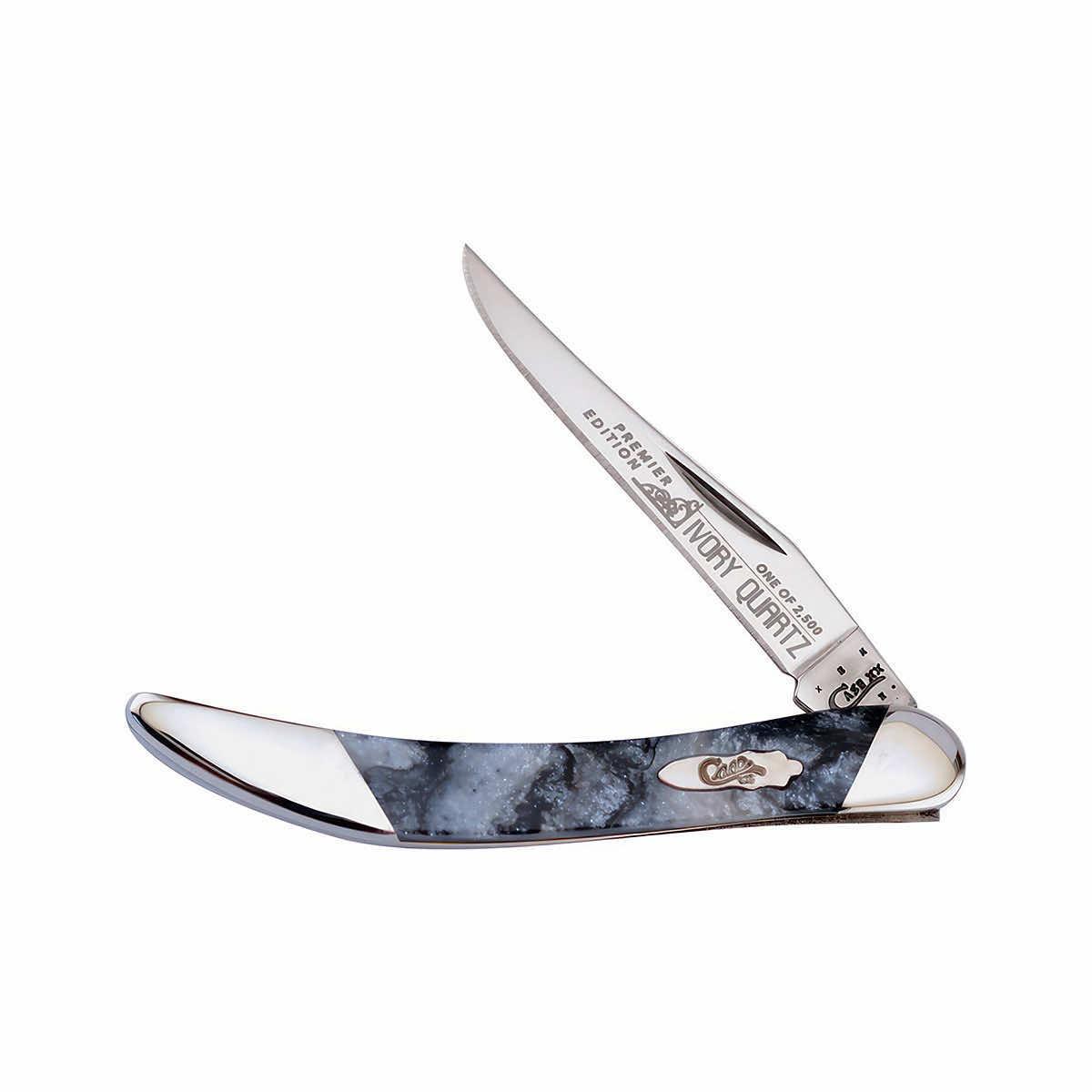 Ivory Quartz Small Toothpick Knife
