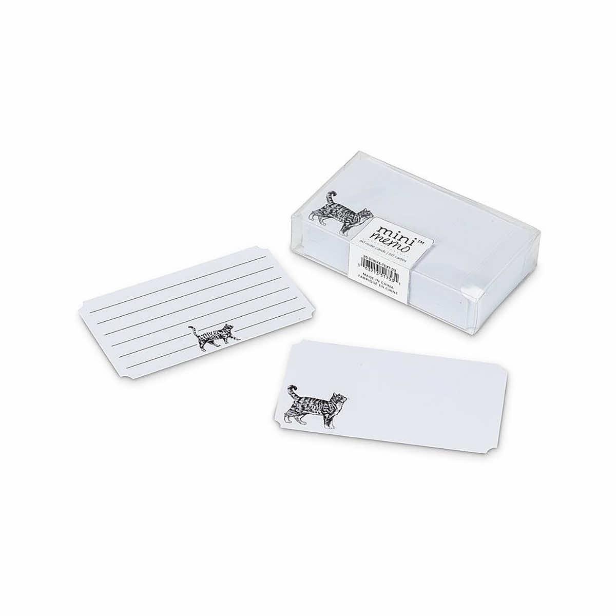 Cat Mini Memo Note Cards