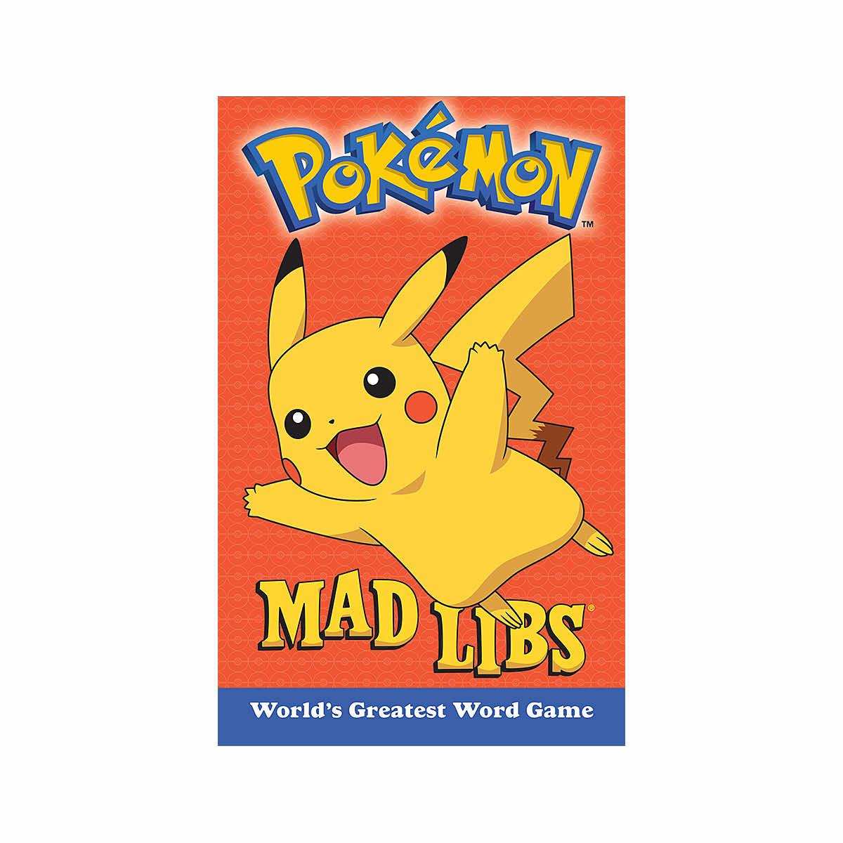 Pokemon Mad Libs Book