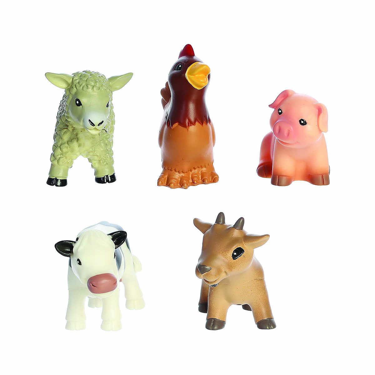 My First Farm Animal Play Set Toy