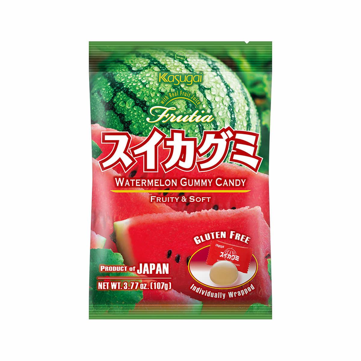 Kasugai Frutia Watermelon Gummi Candy