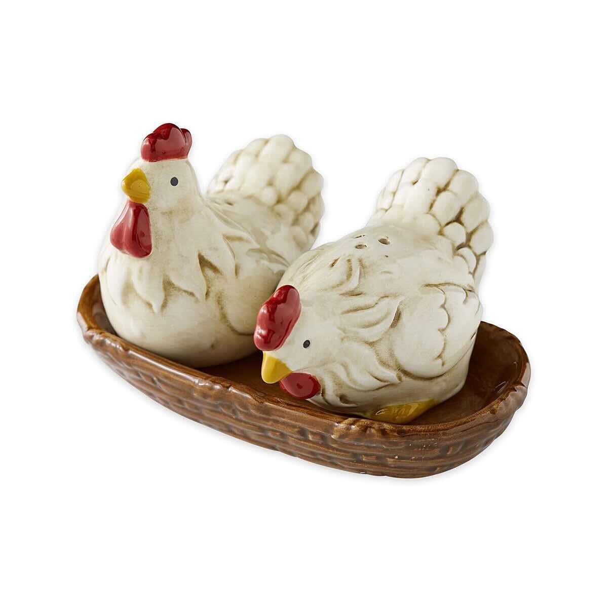 Hens Nesting Salt and Pepper Shaker Set