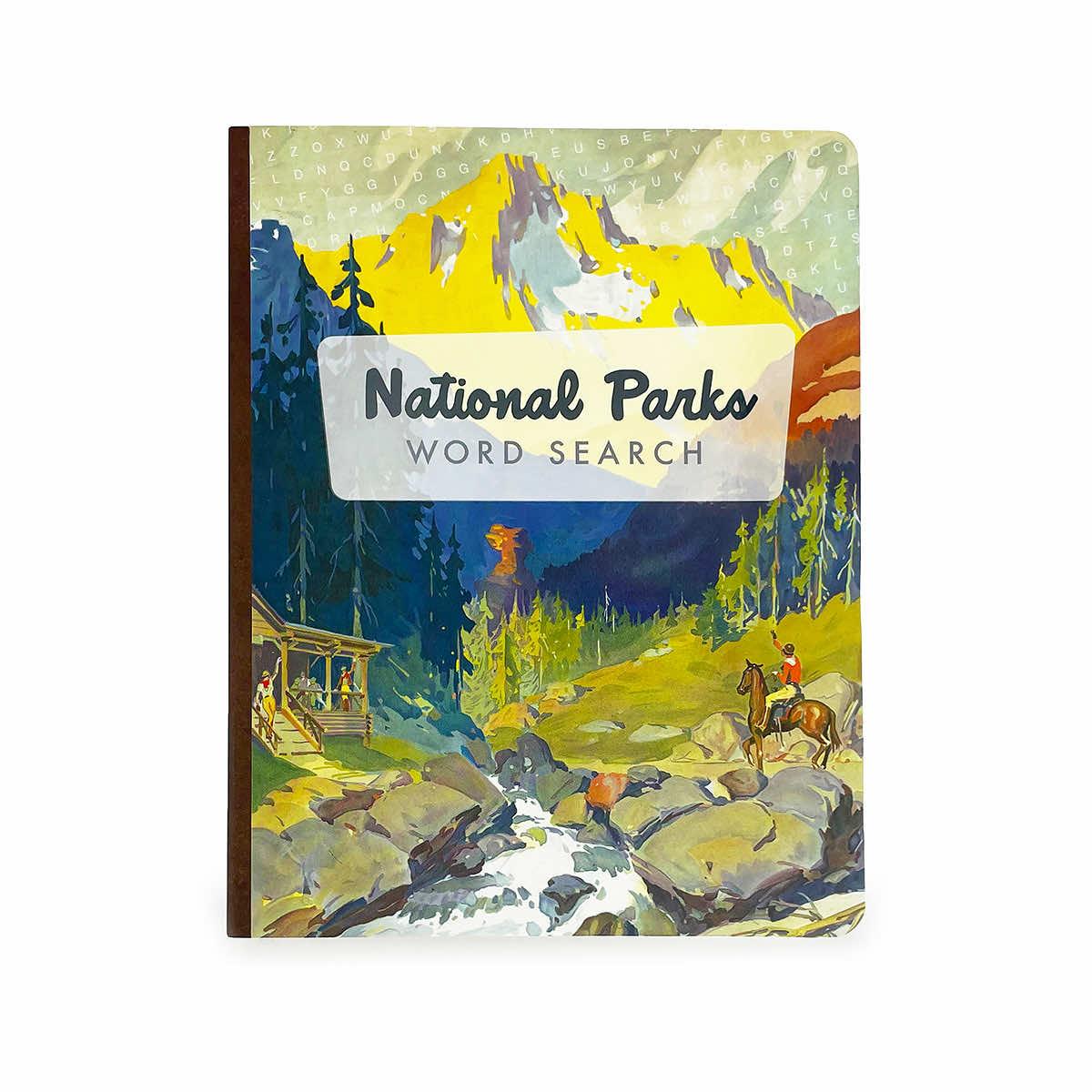 National Parks Word Search Book