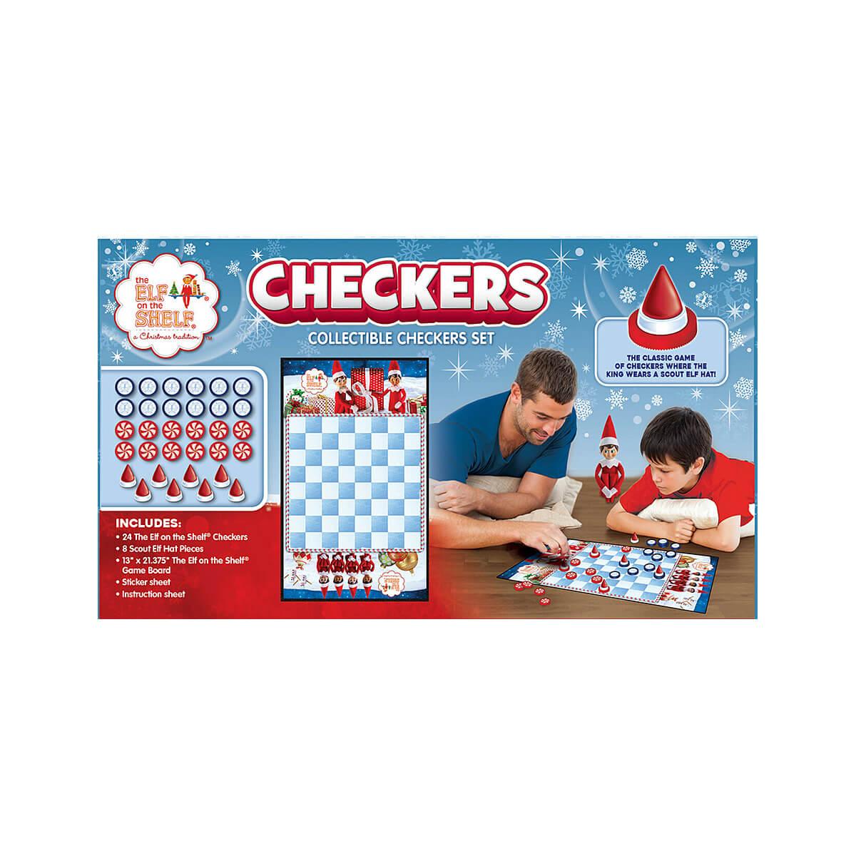 Mast General Store | Elf On The Shelf Checkers Game