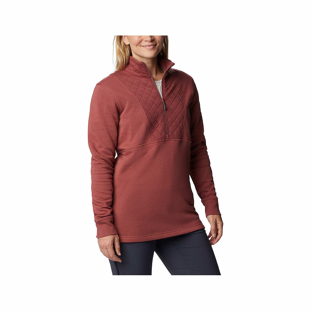 Women's Columbia Lodge Quilted Quarter Zip Tunic