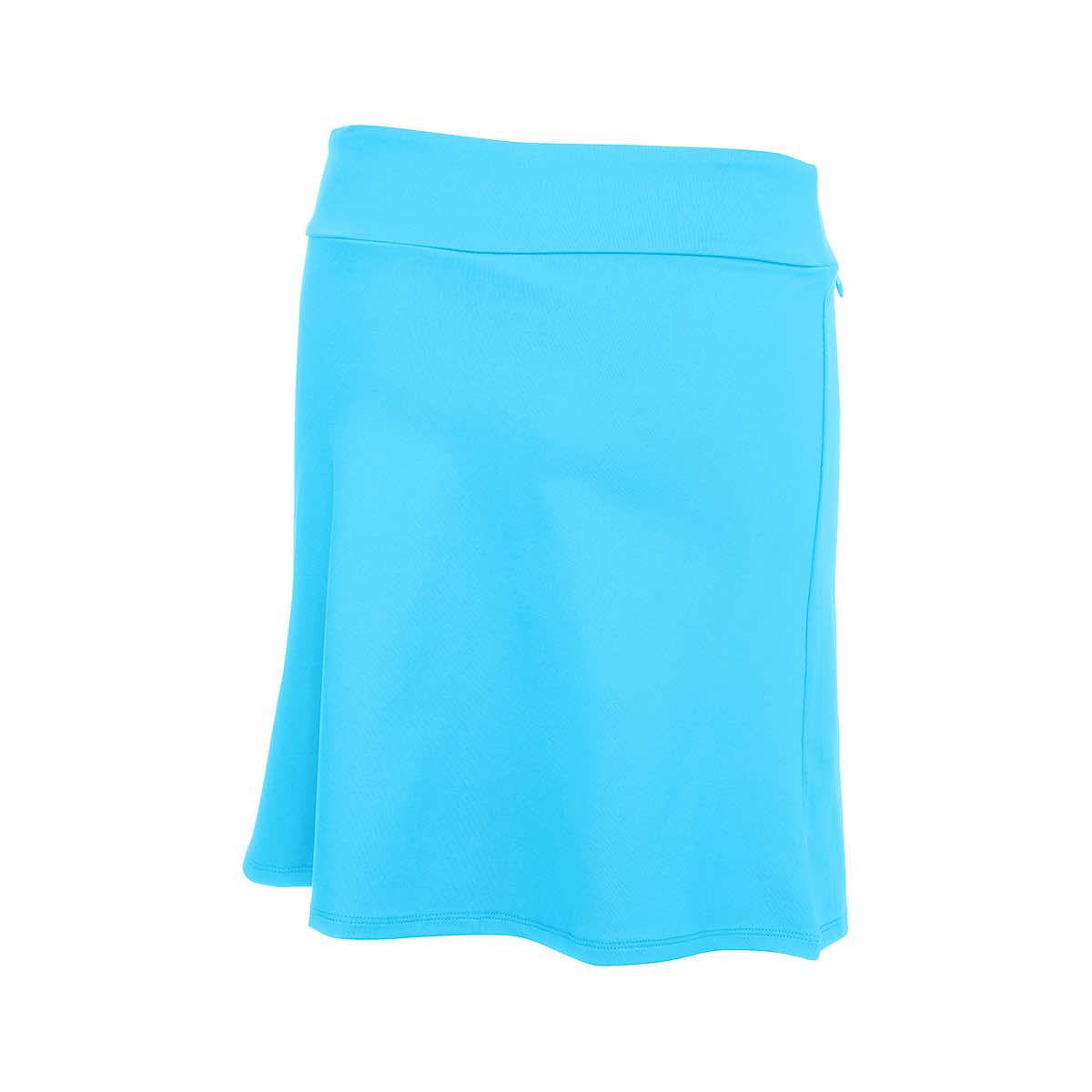 Women's Solid Zip Skort